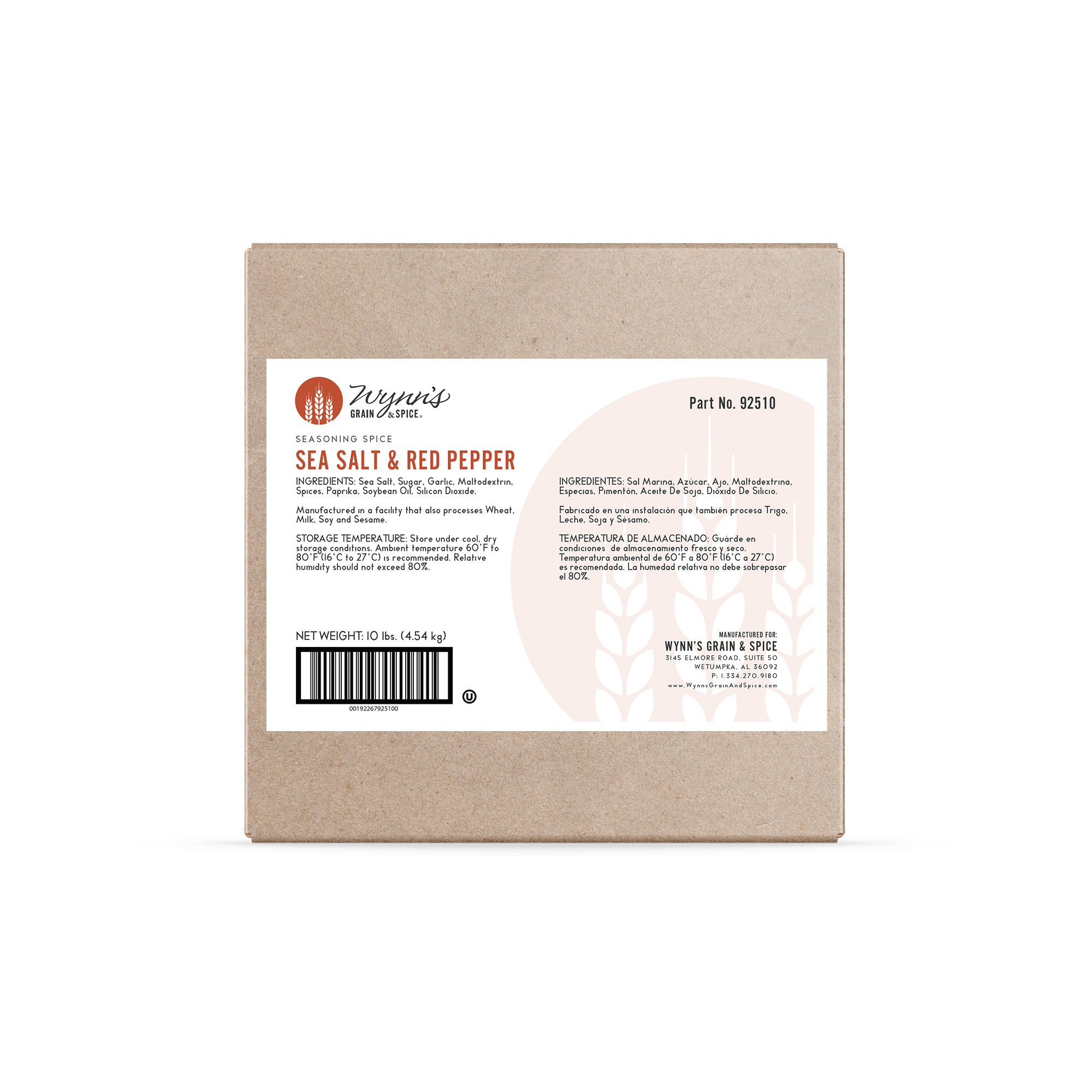 Sea Salt & Red Pepper Seasoning Blend for Chicken